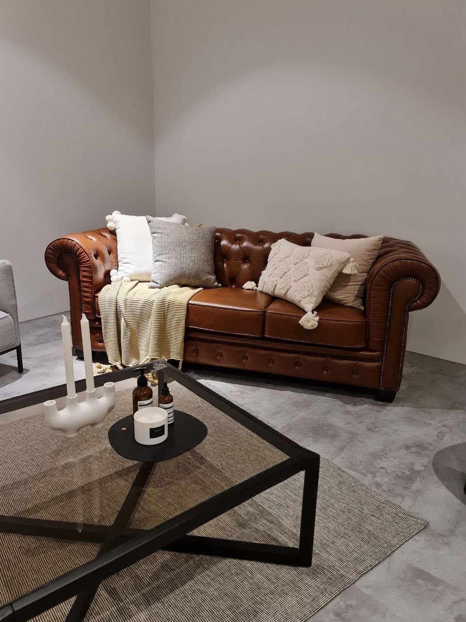 Chesterfield Leather Sofa | Premium and Designer Furniture - Nicchris