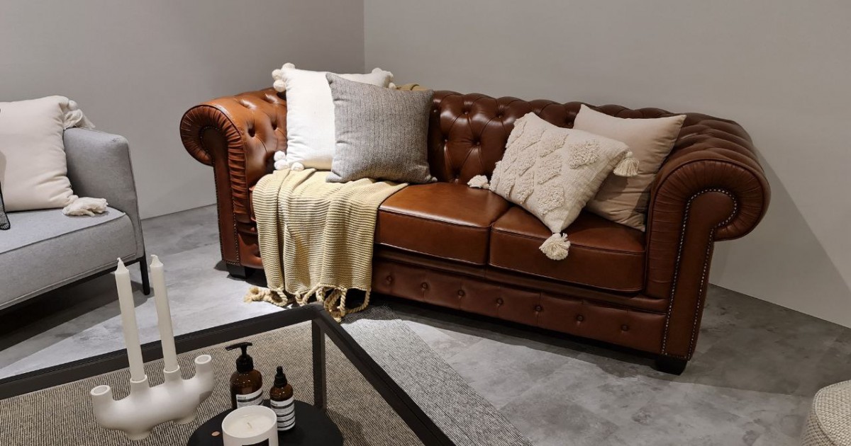 Chesterfield Leather Sofa | Premium and Designer Furniture - Nicchris