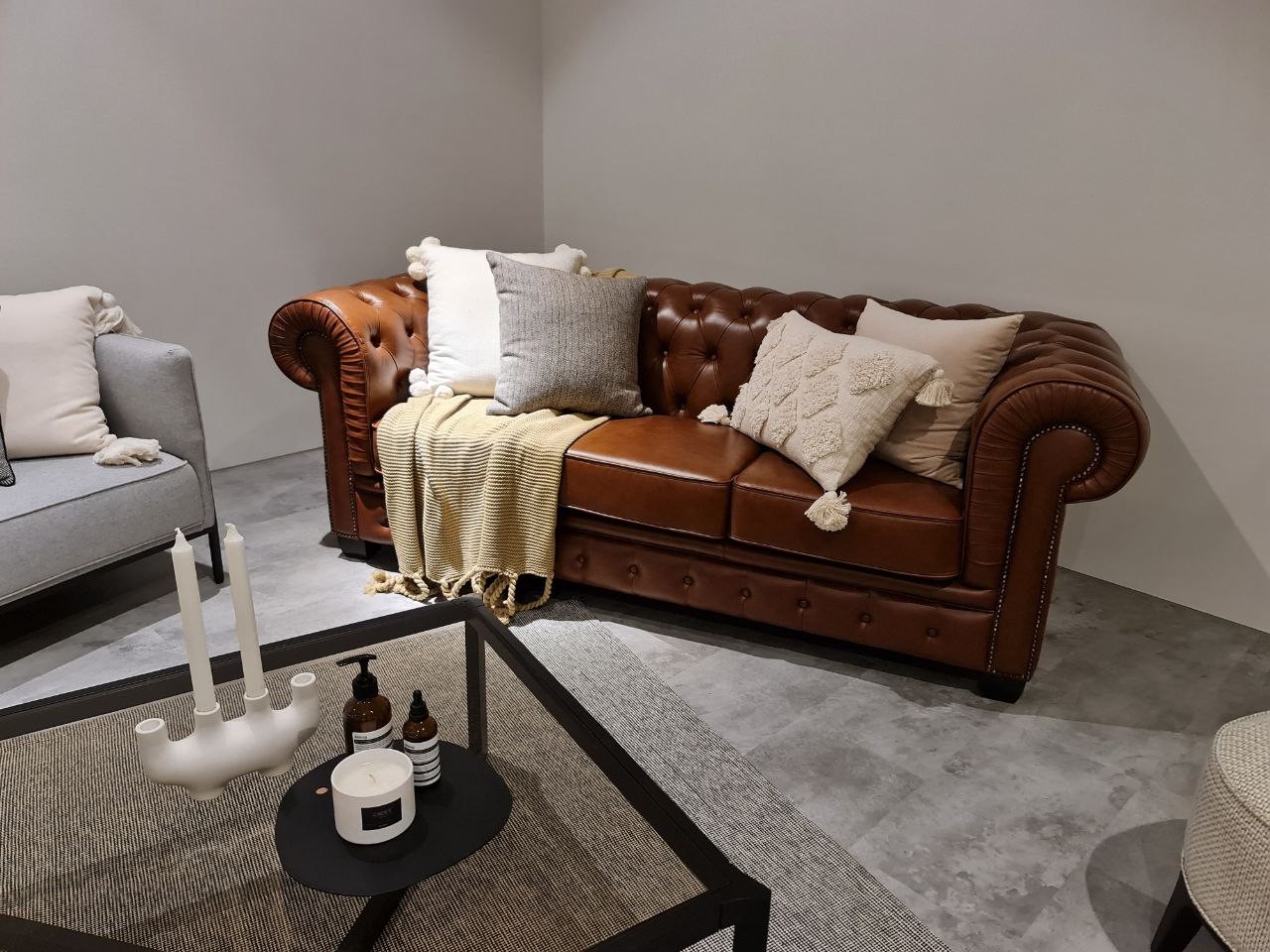 Chesterfield Leather Sofa | Premium and Designer Furniture - Nicchris